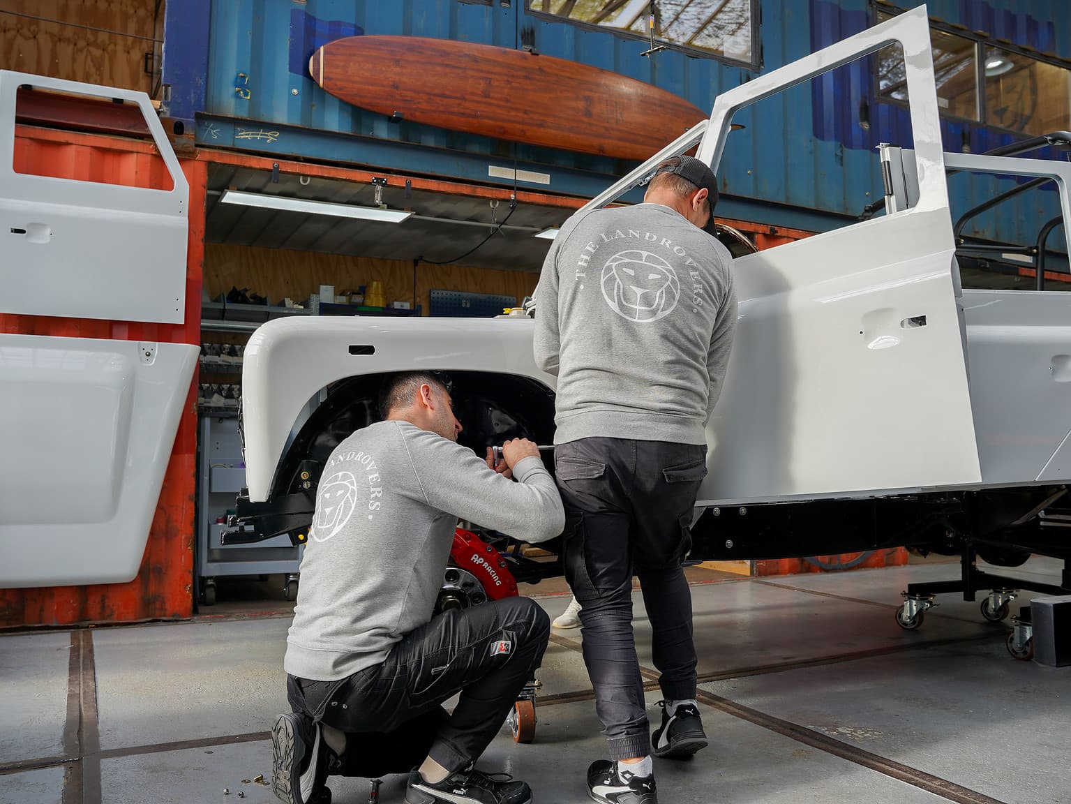 Old Land Rover Defender Restoration - The Landrovers