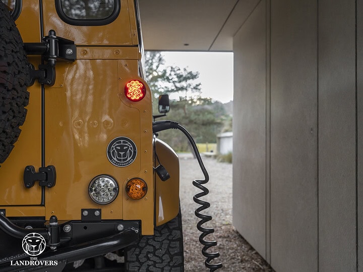 Revolutionizing Classics: The Panterra Electric Defender's Journey ...